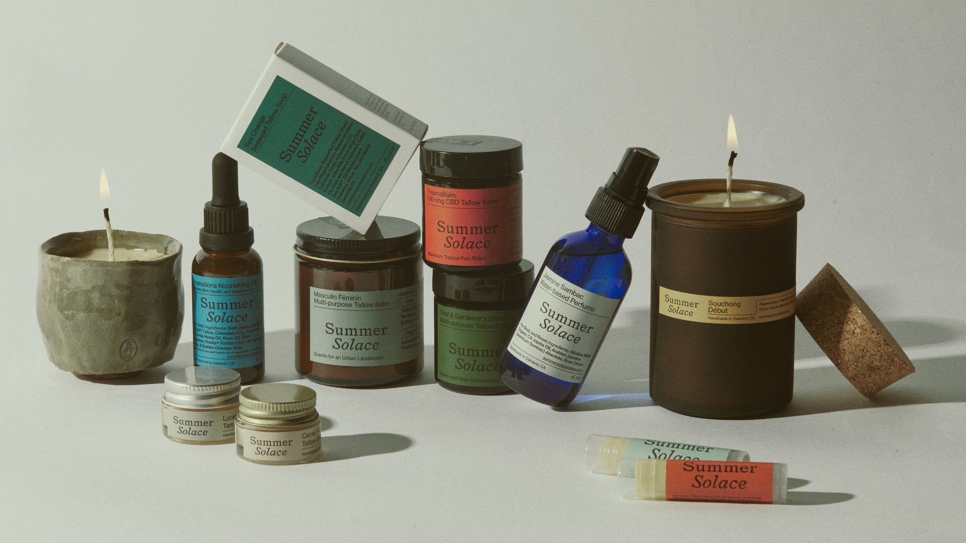 Regenerative Tallow® Beauty and Candles | Summer Solace Tallow