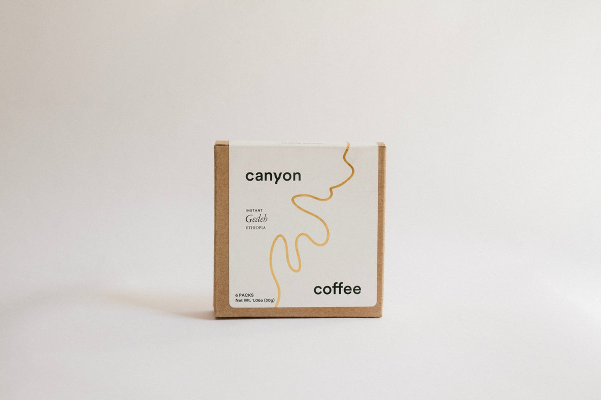 Canyon Instant Coffee Gift Sets - Gedeb Single-Origin – Summer Solace ...