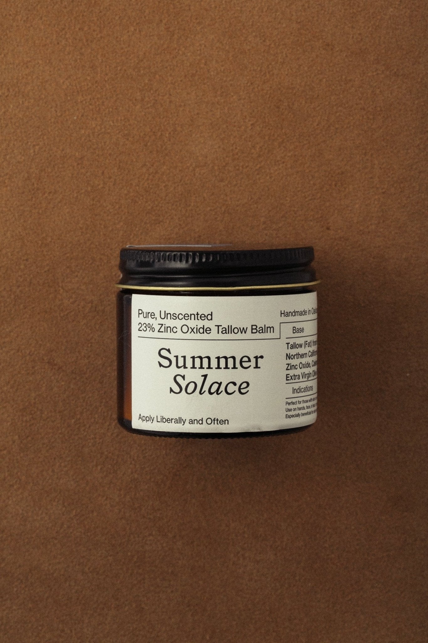 Zinc Oxide Tallow Balm-Tinted – Summer Solace Tallow