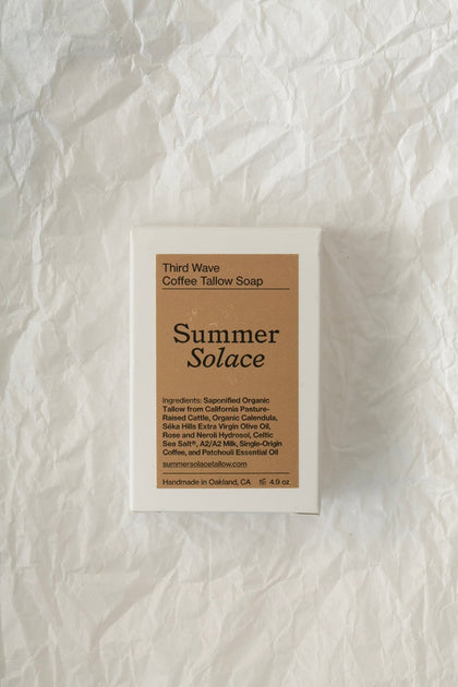 Tallow Soaps Made From Grass-Fed Tallow | Summer Solace Tallow Based Soap